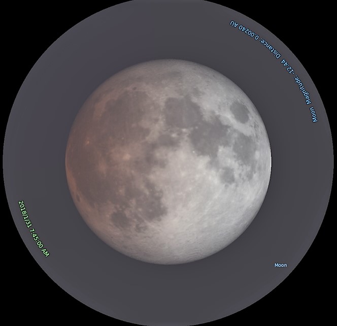Visit Observatory Park when the Partial Lunar Eclipse and "Blue Moon ...