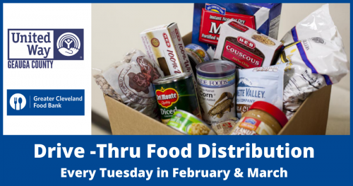 Drive – Thru Food Distribution Every Tuesday in February and March 2021 ...