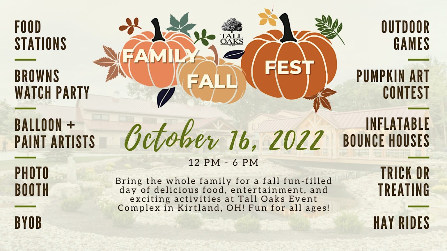 Tall Oaks Signature Event: Family Fall Fest - Geauga News