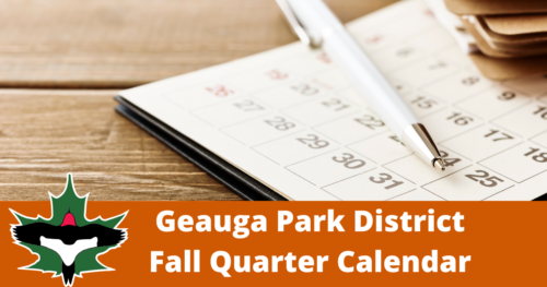 GEAUGA PARK DISTRICT QUARTERLY CALENDAR - Find your adventure in Geauga ...
